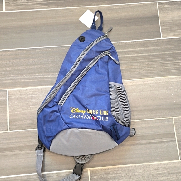 Disney | Bags | Disney Cruise Line Cast Away Club New Sling Backpack ...